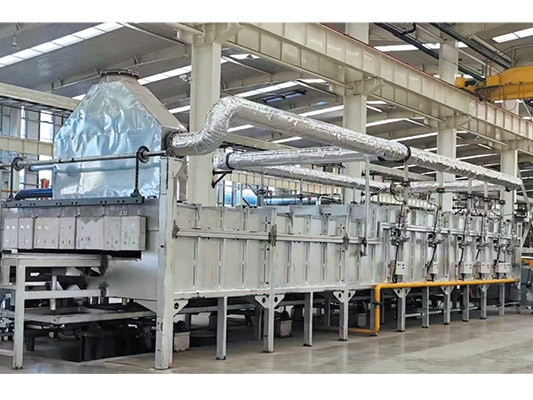 Leaf Spring Heat Treatment Manual Production Line